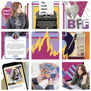 Instagram Static 9 Grids: Cohesive Brand Visibility, No Updates Required