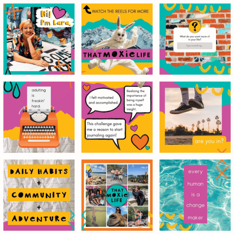 Instagram Static 9 Grids: Cohesive Brand Visibility, No Updates Required